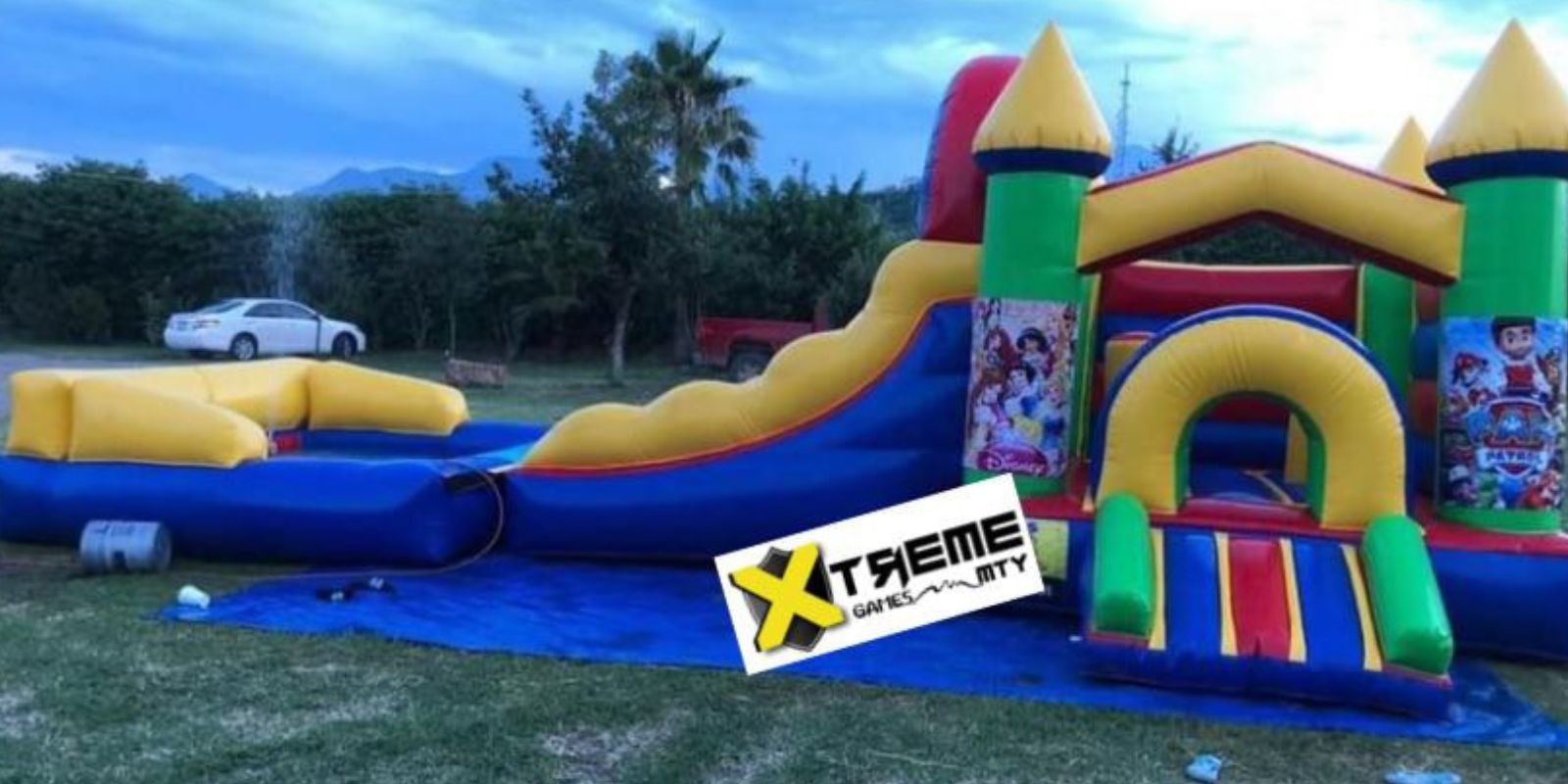 Renta de Castillo Inflable seco o acuático ¡Contrata tu fecha!⭐️⭐️⭐️⭐⭐️