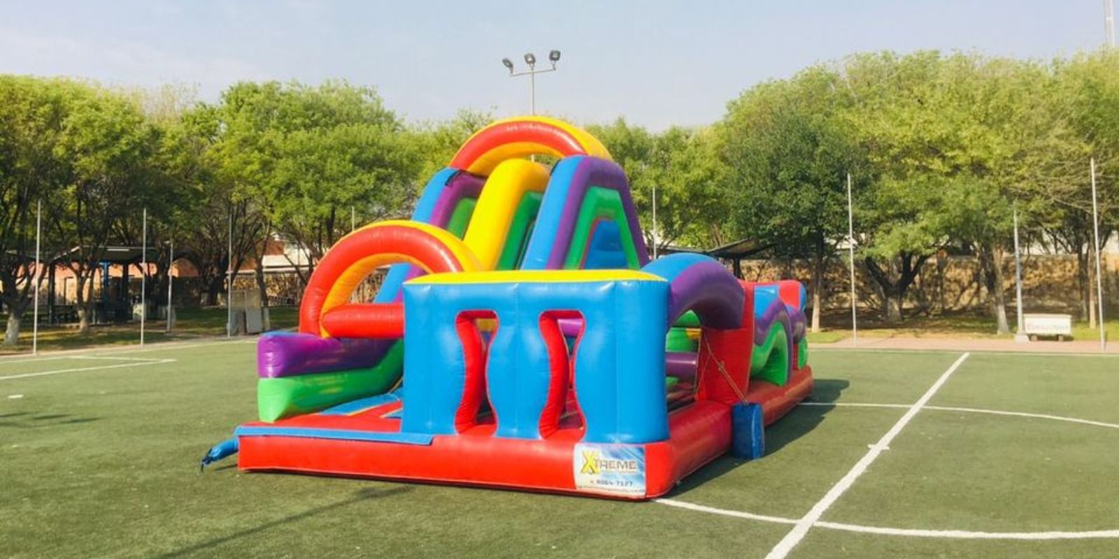 Renta de Inflable Xtreme Run ¡Contrata tu fecha!⭐️⭐️⭐️⭐⭐️
