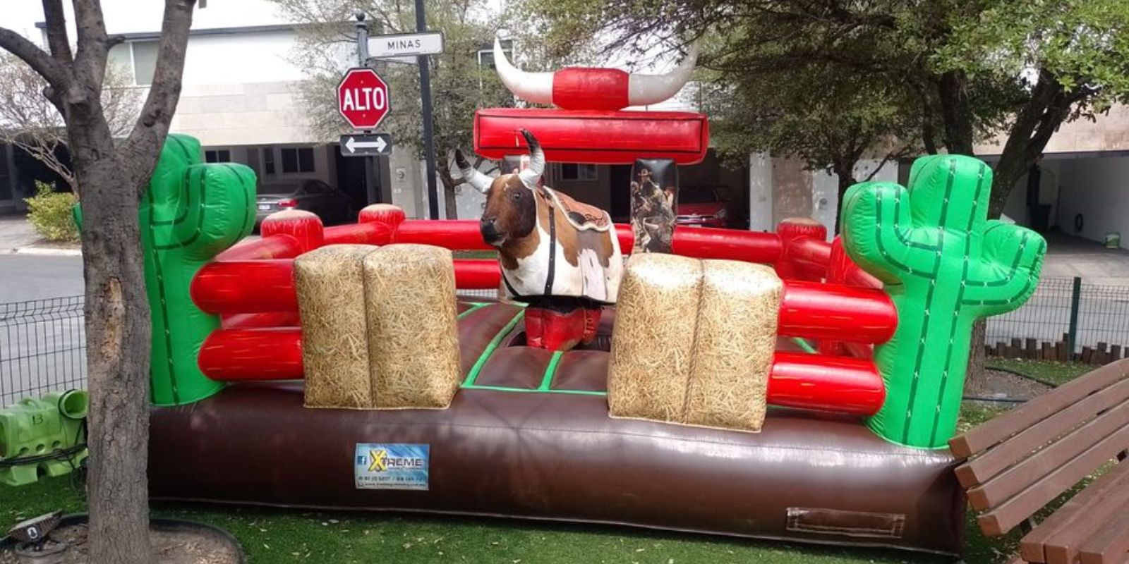 Renta de Toro mecánico con piel ¡Contrata tu fecha!⭐️⭐️⭐️⭐⭐️